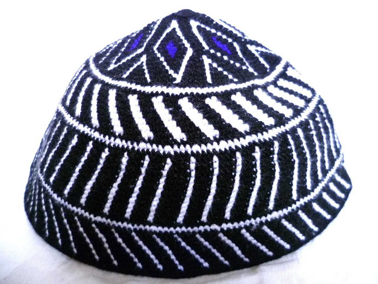 Kurdish Traditional Hand Knigted Men Hat